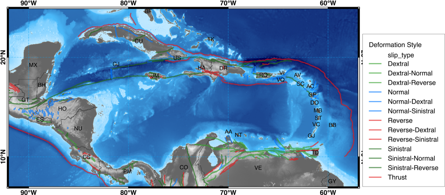 Caribbean and Central America (CCA) | GEM Global Mosaic of Hazard Models