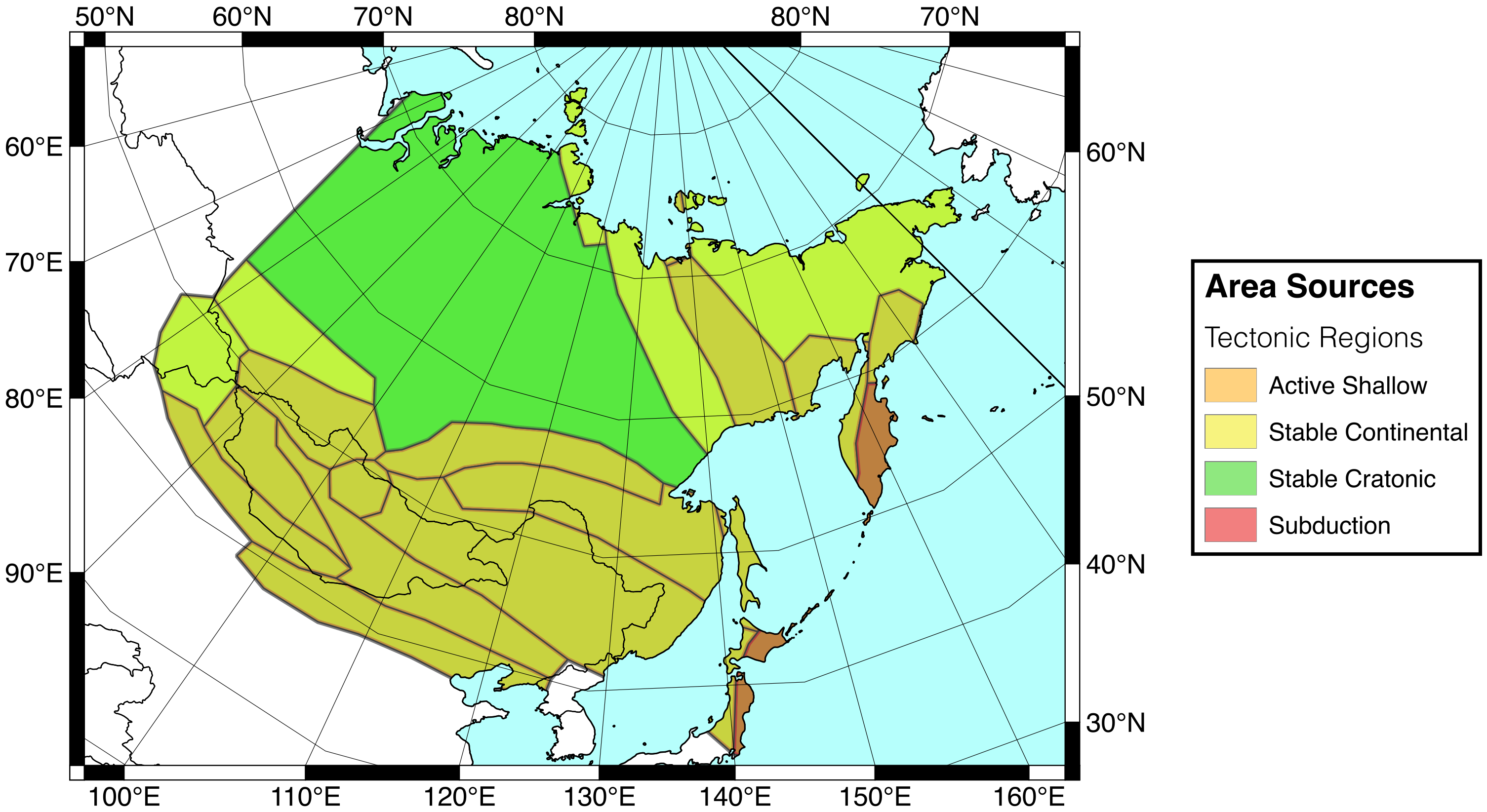 Northeast Asia (NEA) | GEM Global Mosaic of Hazard Models